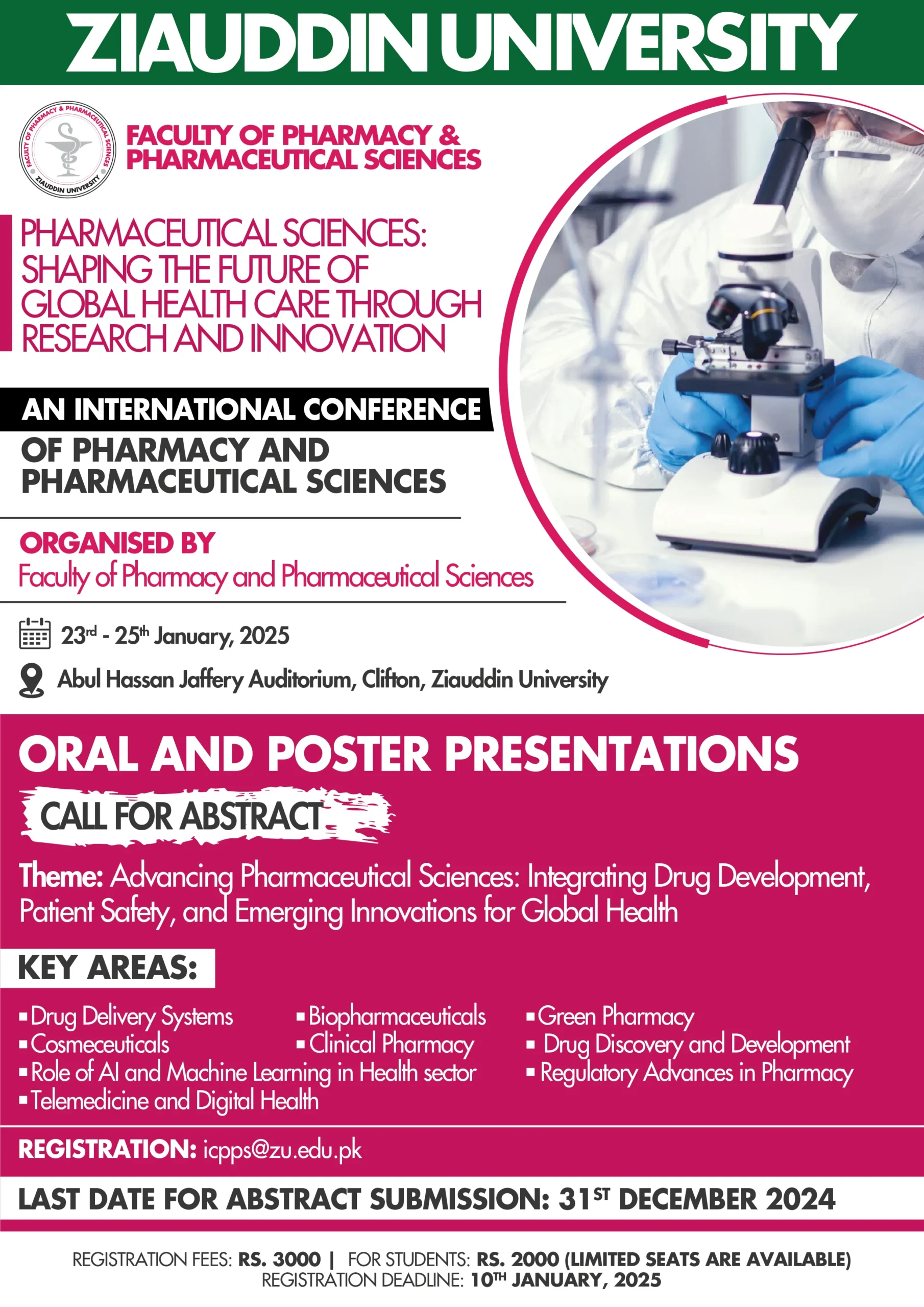 International Conference of Pharmacy and Pharmaceutical Sciences ...