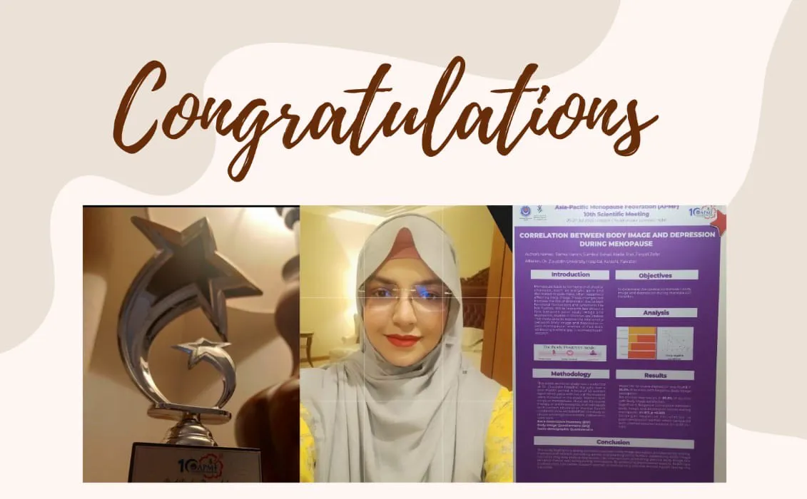 Poster Competition at APMF - Ziauddin University
